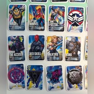 Marvel | Toys | Loblaws Marvel Character Cards Full Complete Set Kids ...